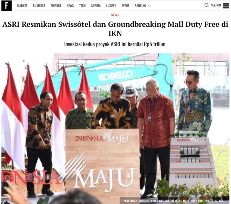 Media Coverage - News About ASRI